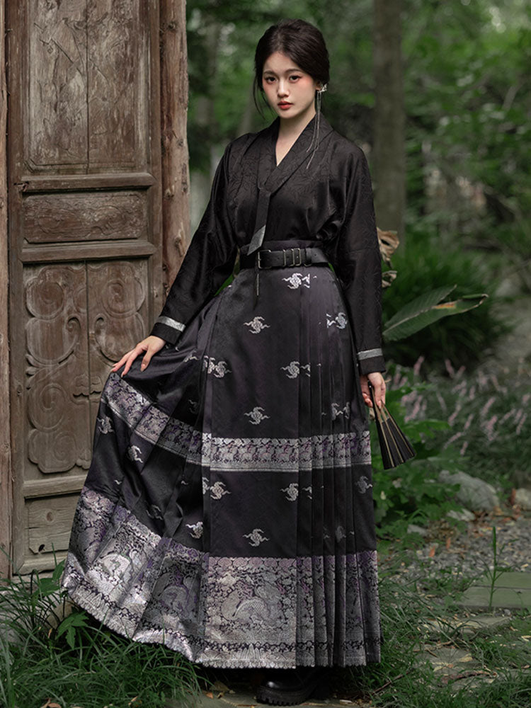 Ocean Wave Pattern Woven Gold Traditional Chinese Retro Pattern Mamian ...